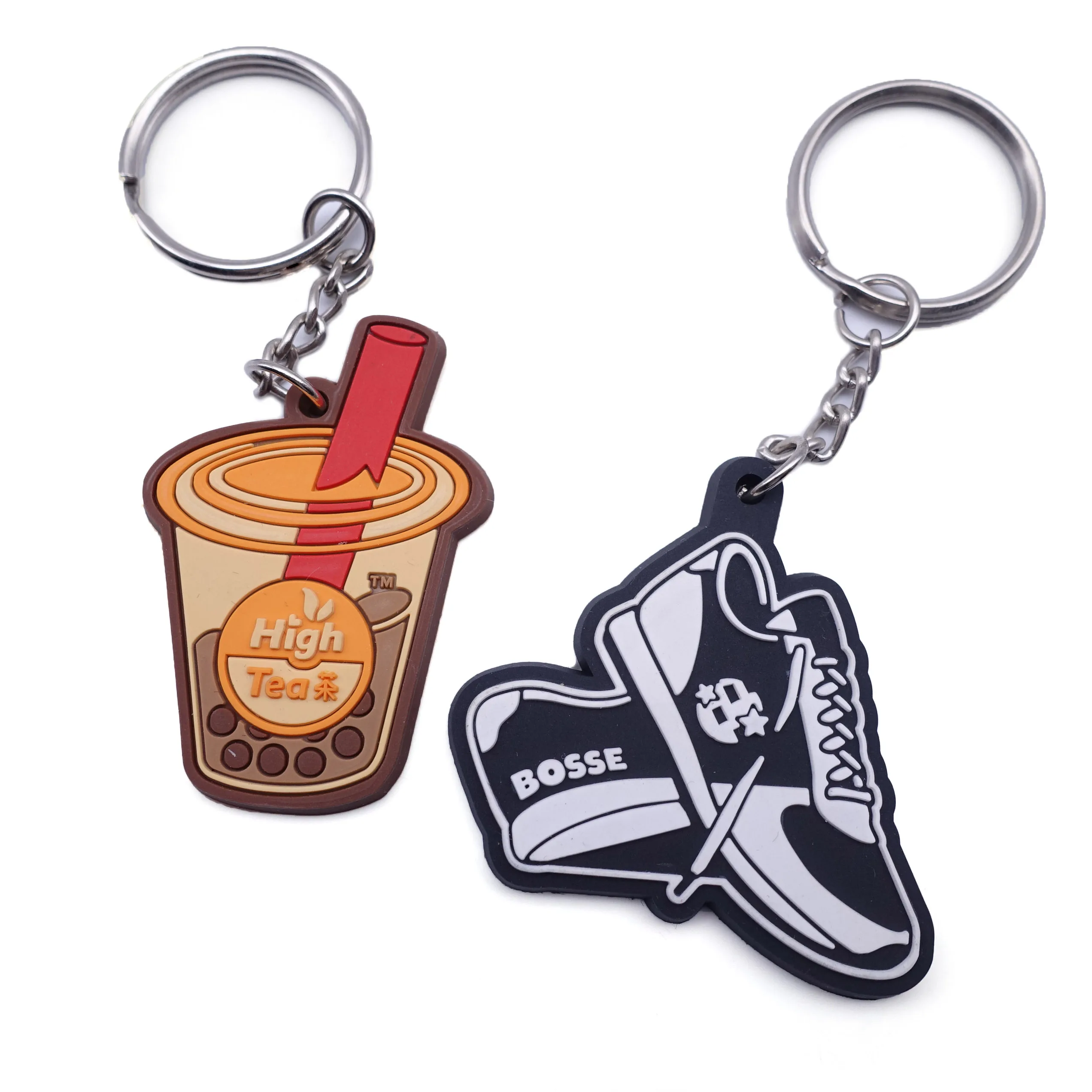 Custom 2D Soft PVC Keychain - Perfect Promotional Gift