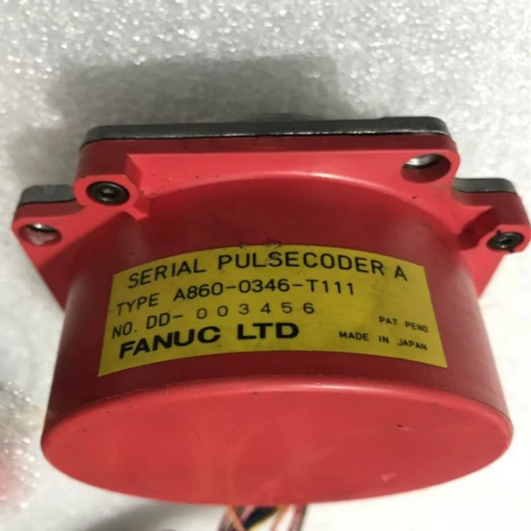 Japan FANUC Servo Motor Encoder Pulsecoder A860-0346-T111/T041/ T141 ...