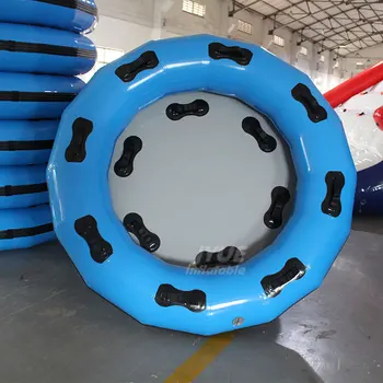 4 Person Pure Pvc Family Round Raft Tube Inflatable Water Park Raft For ...