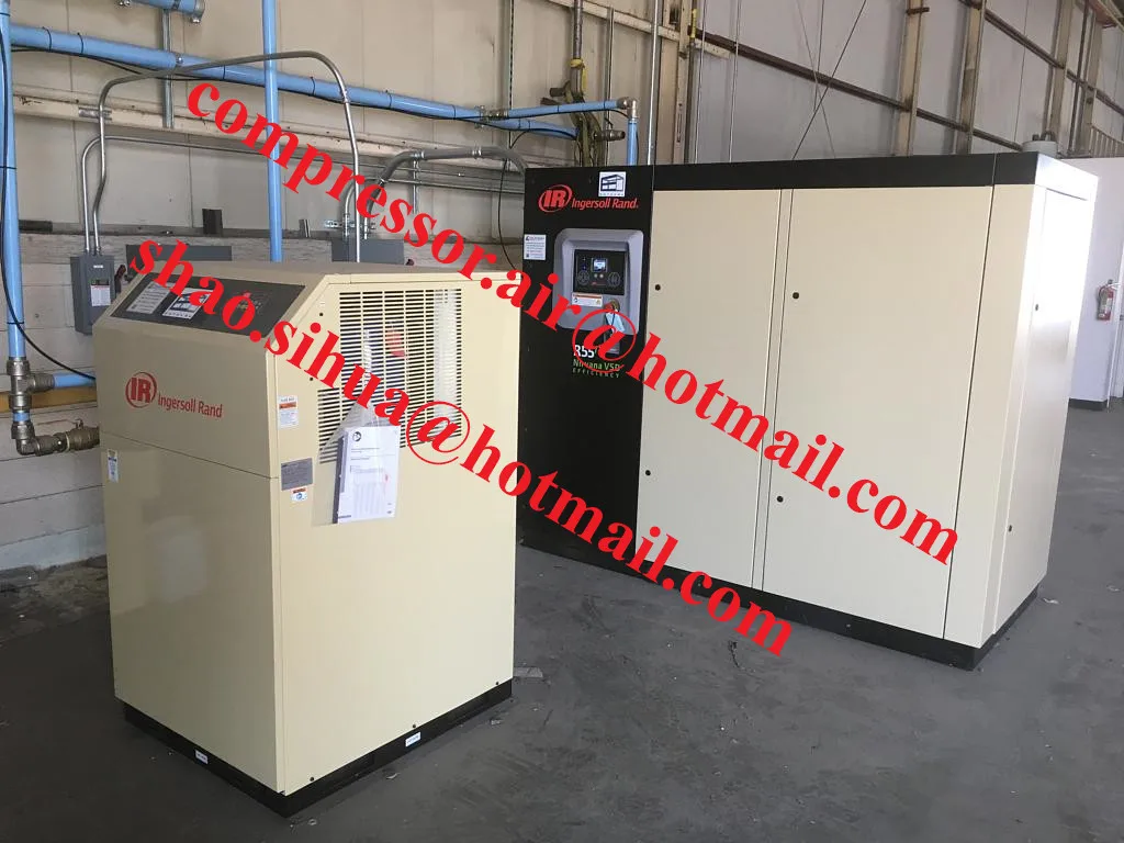 Compresor de Aire de Tornillo Ingersoll Rand R55n R75n Nirvana VSD ...