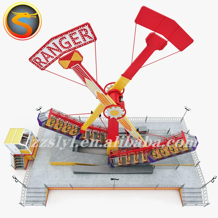 Kamikaze Funfair Park Rides - Theme Park Bola Ride Skymaster