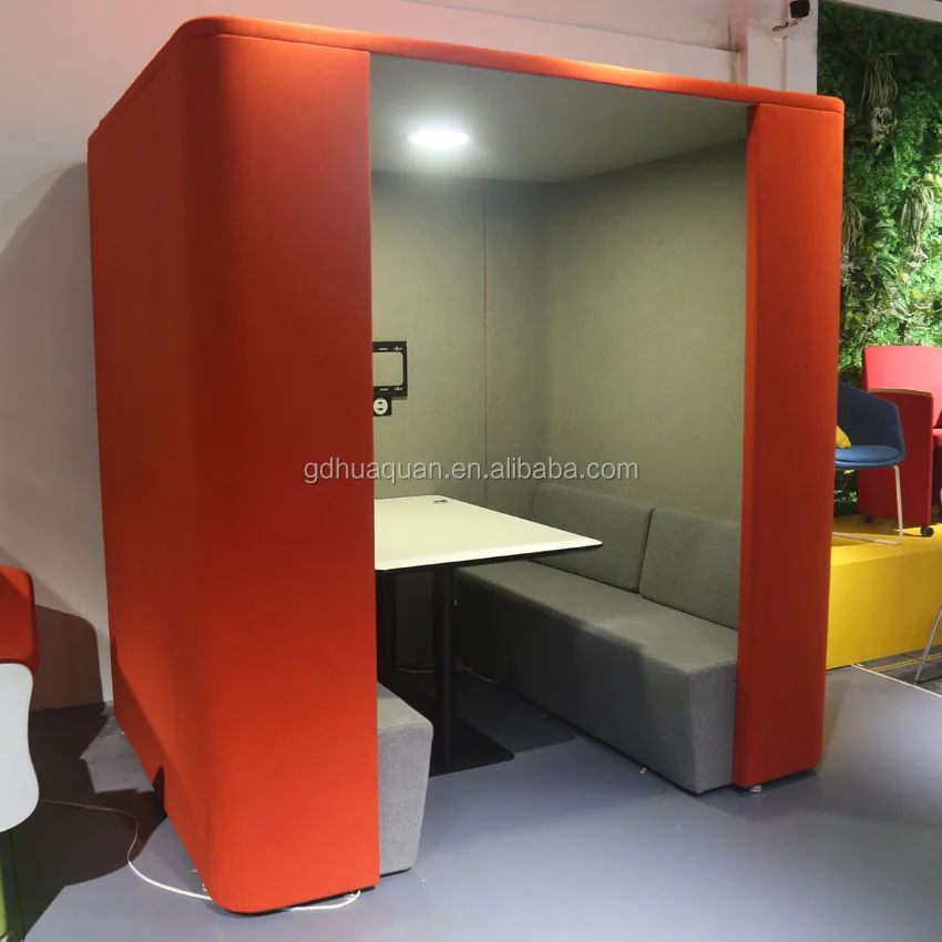 Morden High Back Booth Privacy Sofa Seating for Offices