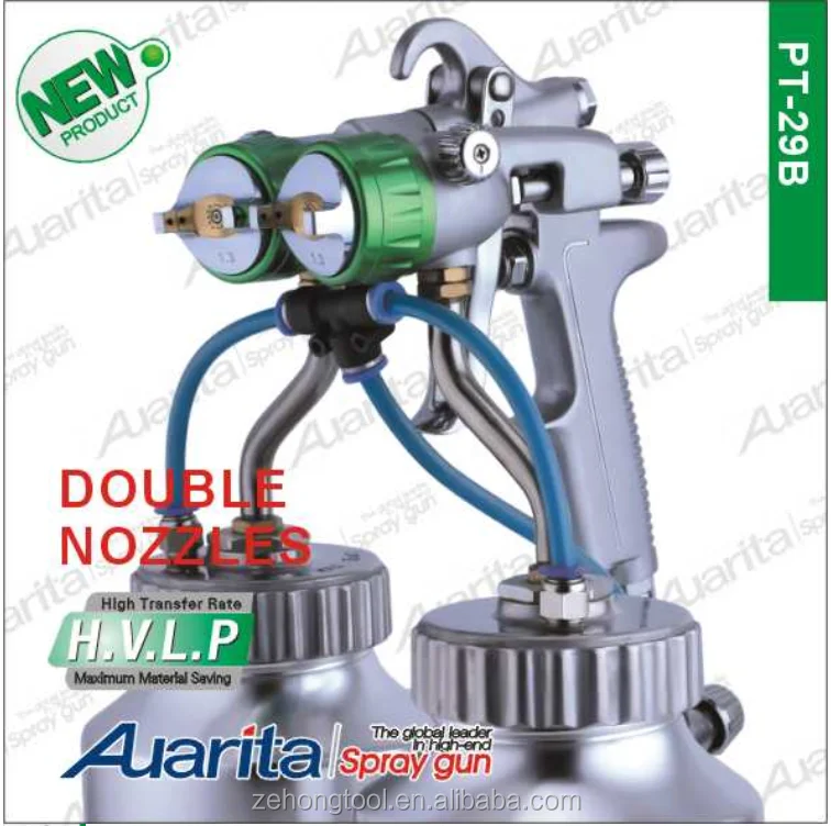 Auarita PT-29B Putty Airless Paint Sprayer - Dual Nozzle