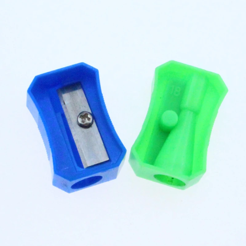 Funny Shapes Mini Multi Colored Plastic Pencil Sharpener Custom Cute ...