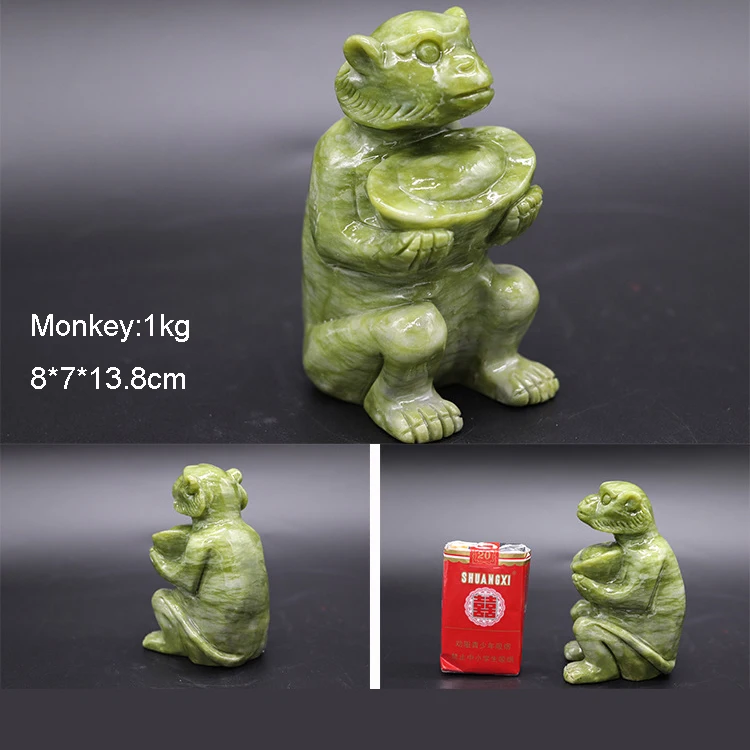 12 Chinese Gemstones Jade Green 12 Chinese Zodiac Animals Gemstones And ...