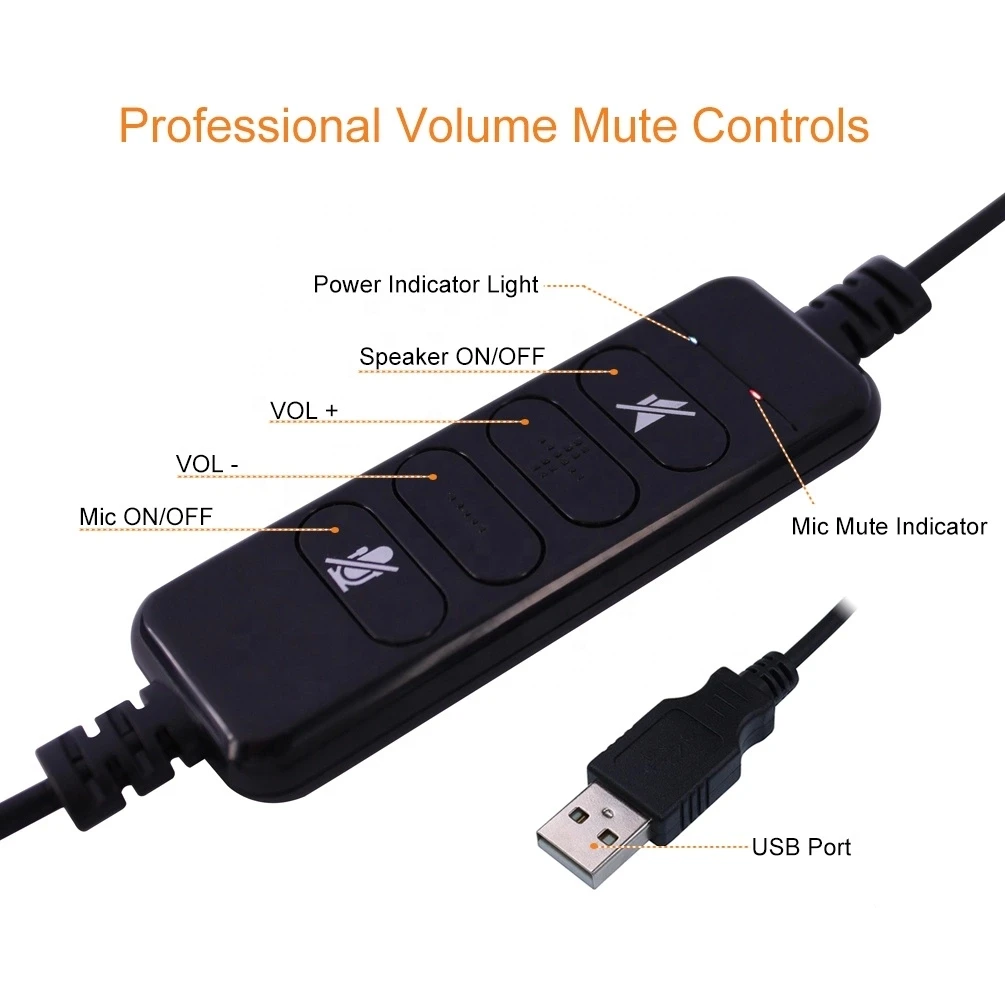 Da80 Usb Qd Quick Disconnecting Adapter Cable With In Line Volume And ...