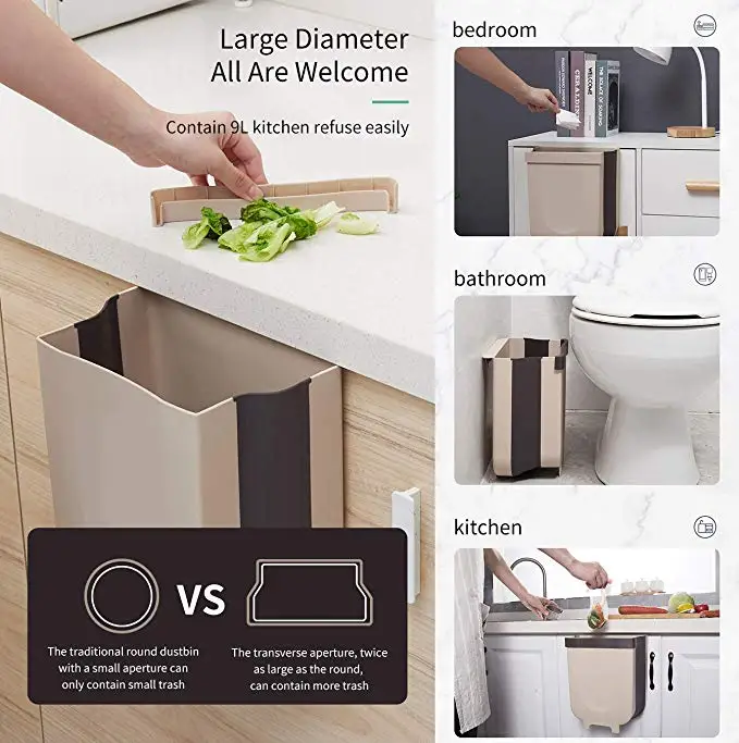 Foldable Trash Bin - Efficient Waste Management Solutions
