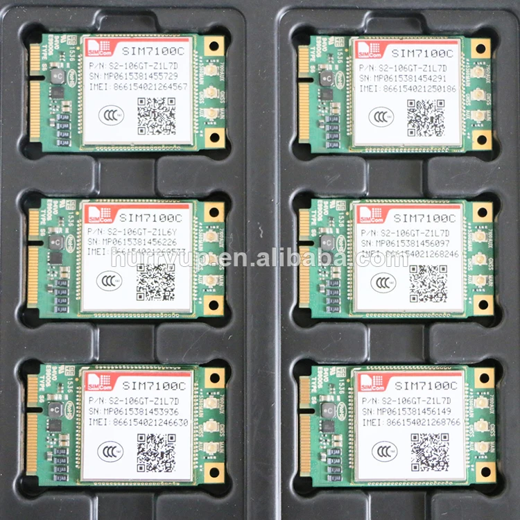 Simcom Sim7100c-pcie 4g Lte Module Development Board Sim7100c ...