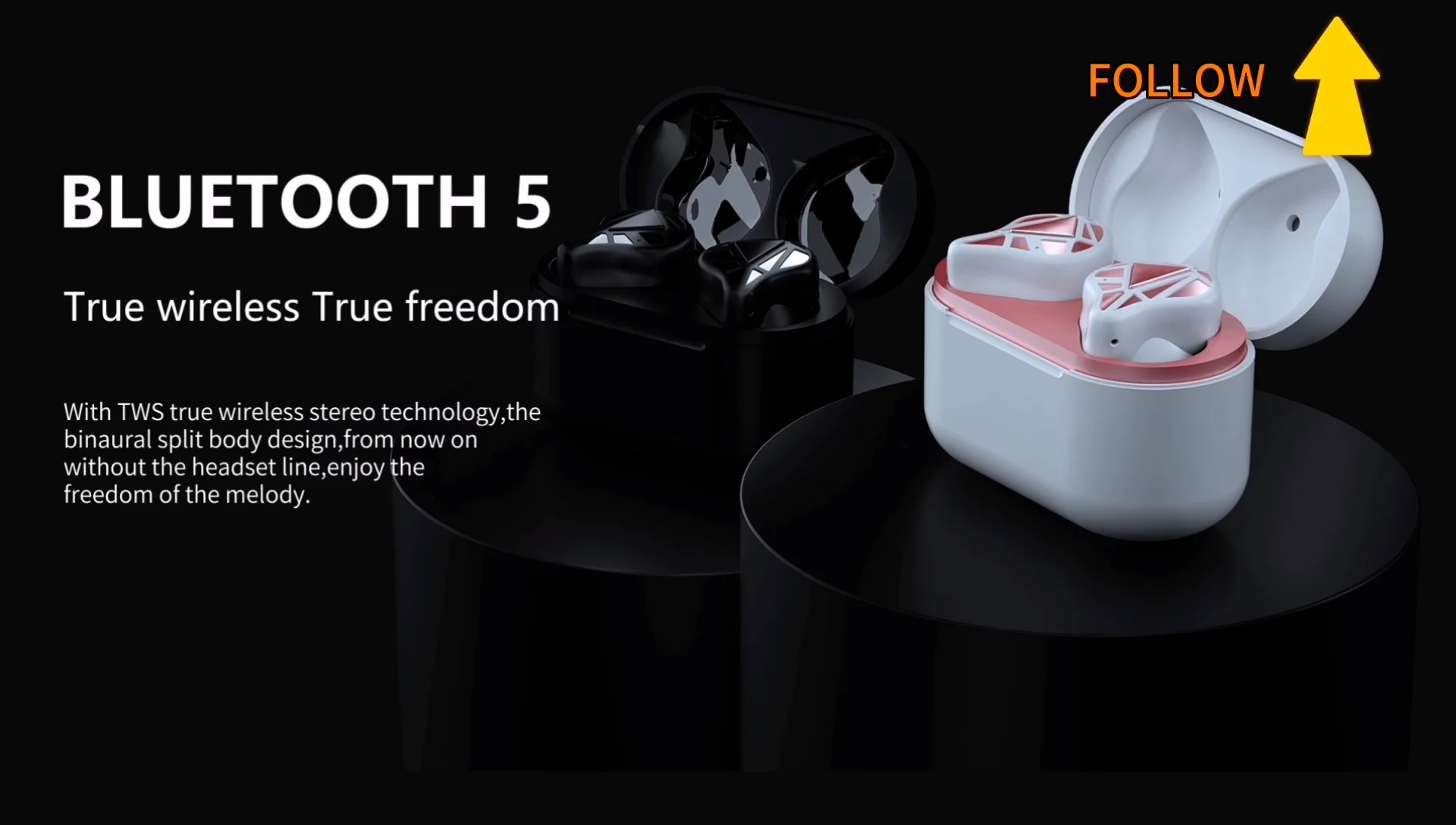 Hot Sale Tws Sound Deep Bass Headset Hifi Realtek Chipsset Headpphone ...