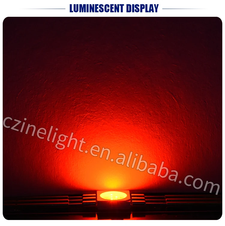 CZINELIGHT SMD 5050 Red LED - High Brightness & Quality