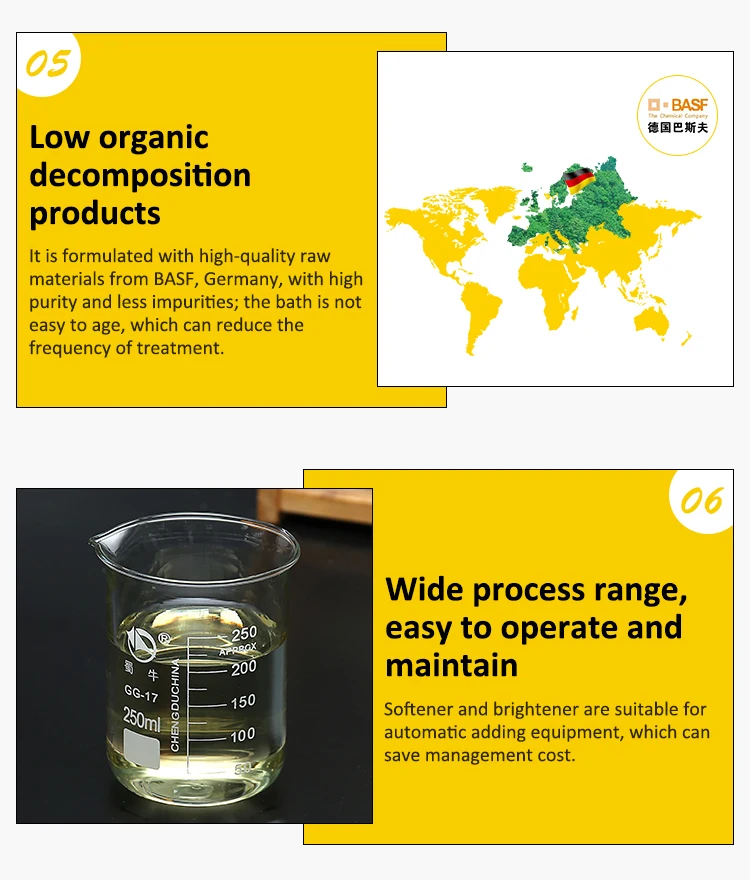 Long-lasting Brightener For Nickel High-speed High Performance Nickel ...