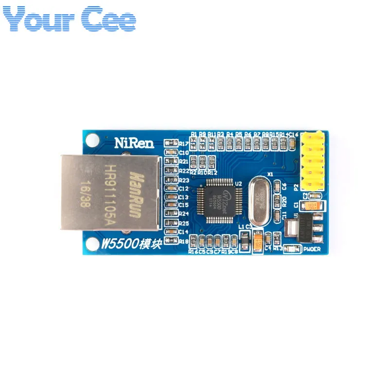 W5500 Ethernet Module for STM32 Microcontroller - SPI Interface