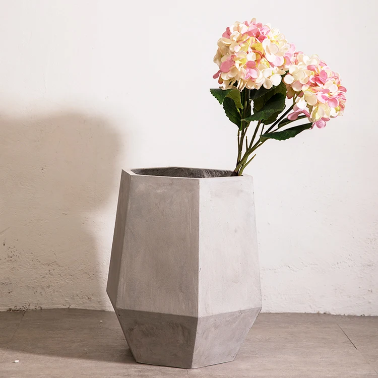 Grosir Pot Bunga Taman Dekoratif Vas Semen Terrazzo Kapal Tanaman Pot ...