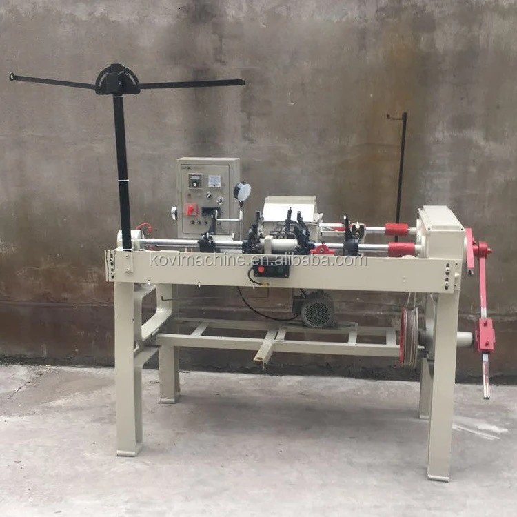 Automatic Shoelace Metal Tipping Machine - Plastic Handbag Cord Tipping ...