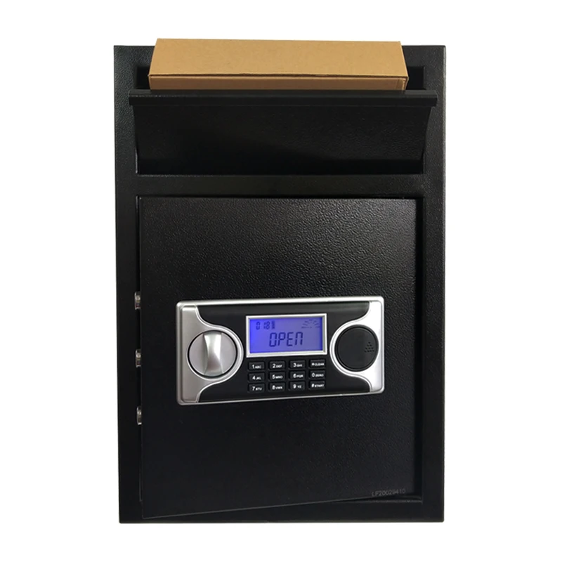 CE ROHS Steel Digital Electronic Keypad Depository Cash Vault Drop Safe ...