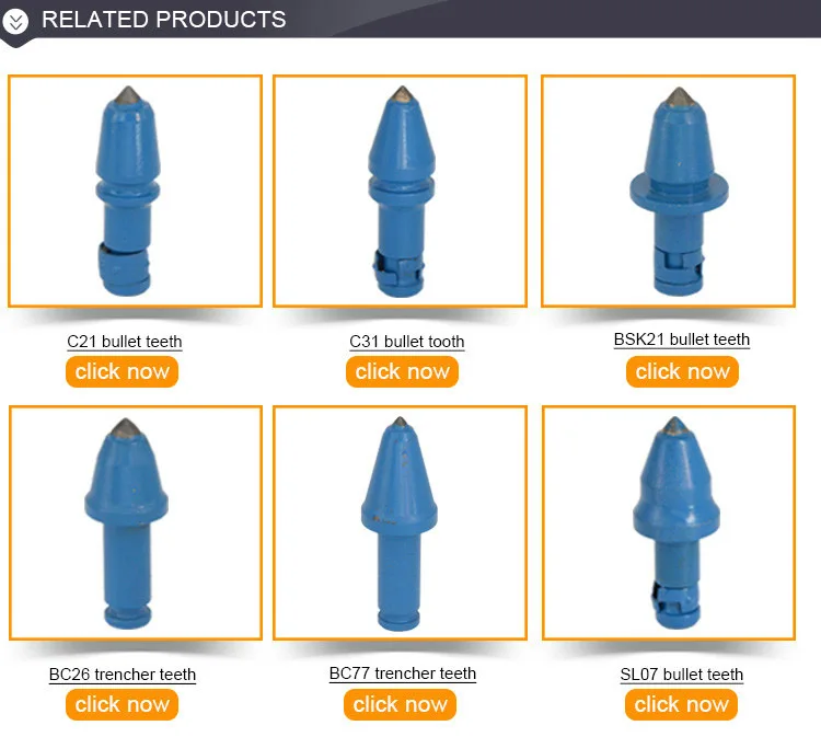 High Quality Tungsten Carbide Trenching Teeth BC77 Tooth Trencher