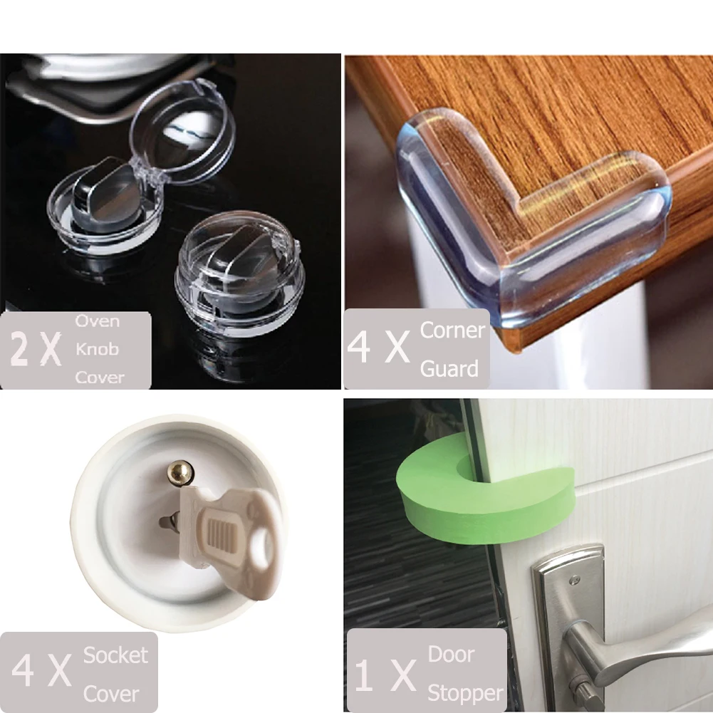 Baby Safety Products - 18pcs Set for All-Season Care