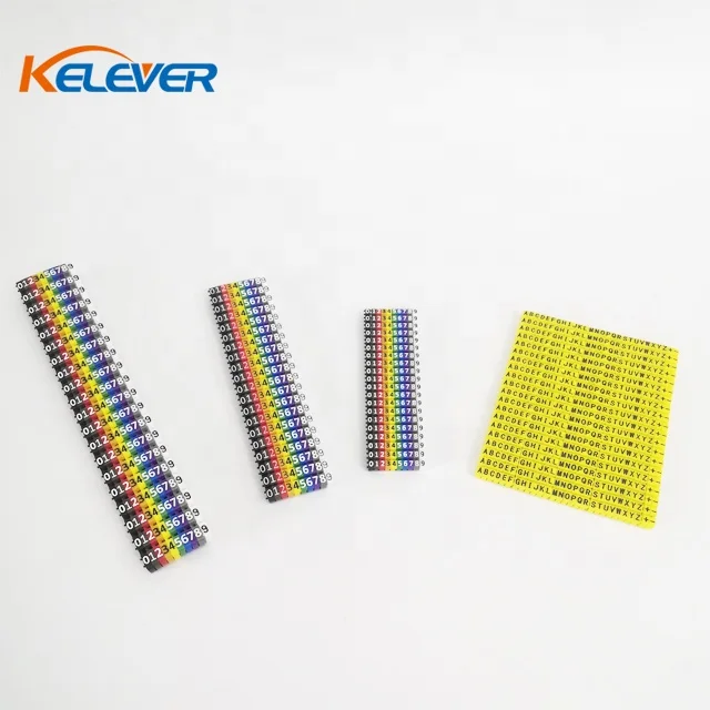 Snap on Electrical Cable Clip Marker - POM Cable Route Marker