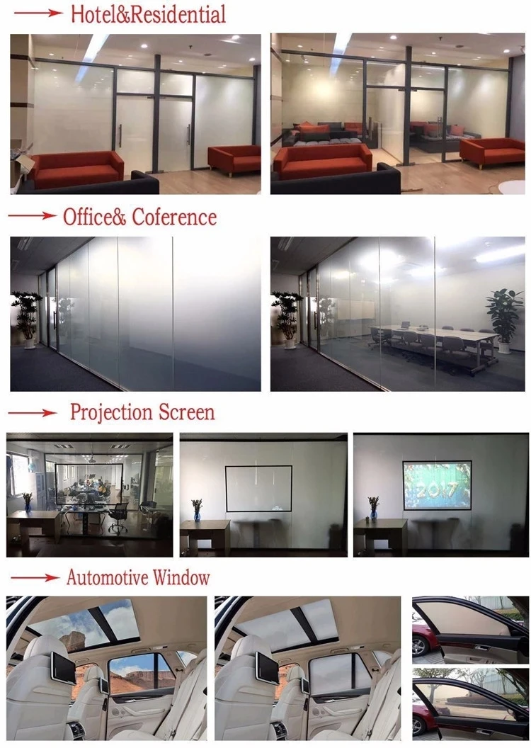 Smart Film - Switchable Privacy Glass for Modern Homes