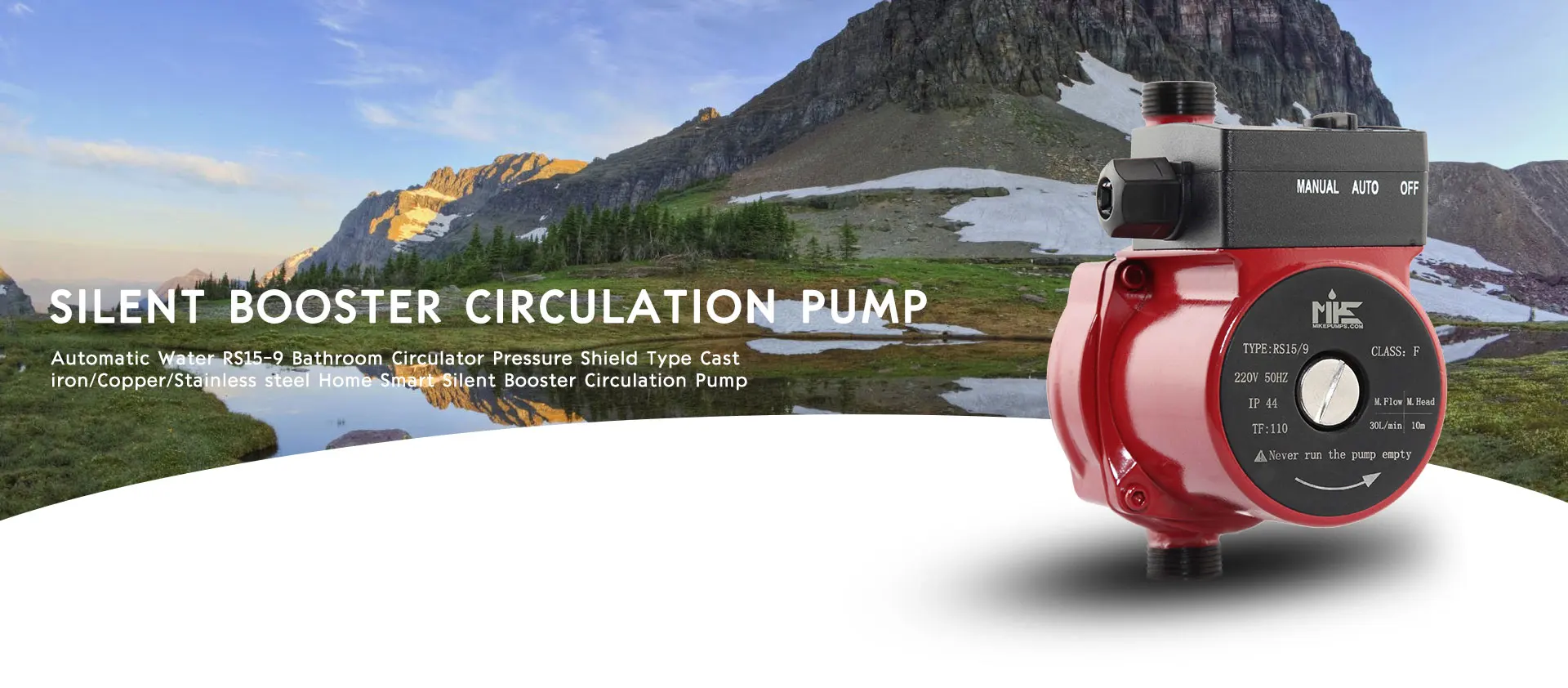 Zhejiang Mike Pump Co., Ltd. - Circulation Pump, Booster Pump