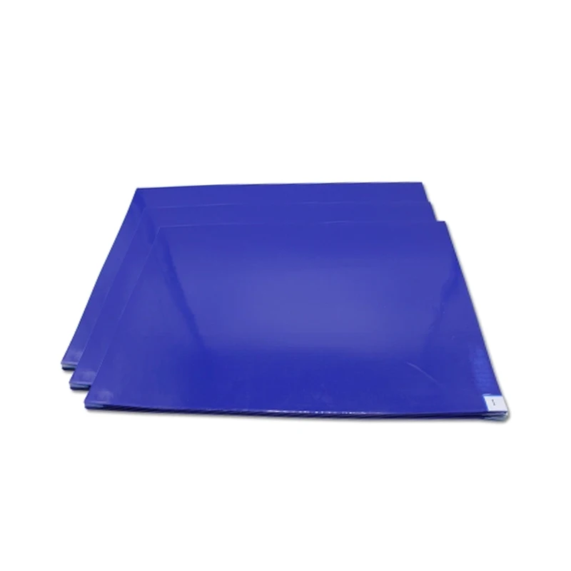 44.75x113.5cm Cleanroom Disposable Sheet 18"x45" Pe Film Adhesive ...