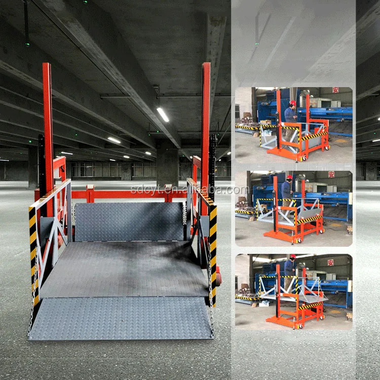 Electric Hydraulic Container Movable Loading Platform - Buy Hydraulic ...