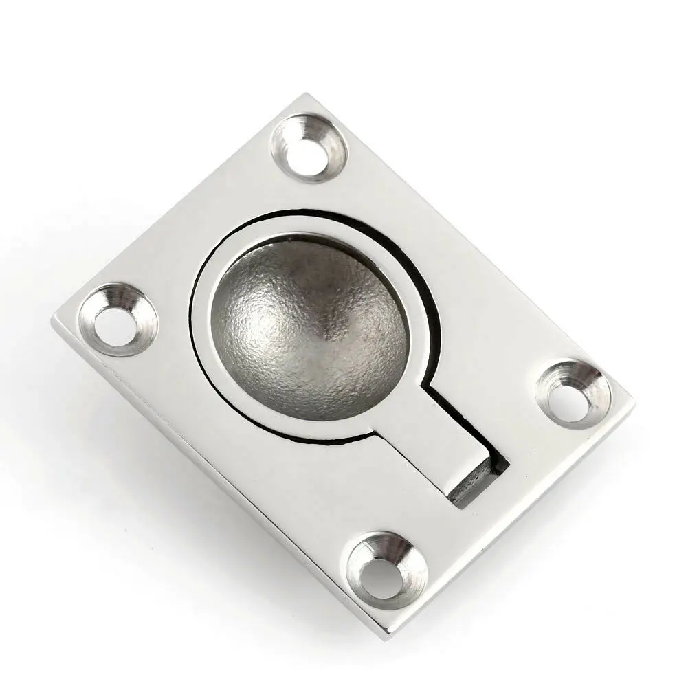 Isure Deck Handle 48mm X 38mm Marine Stainless Boat Flush Fitting ...