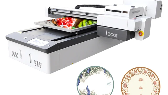 Locor Factory 6090 Uv Flatbed Printer A1 Size Led Uv Printing Machine ...