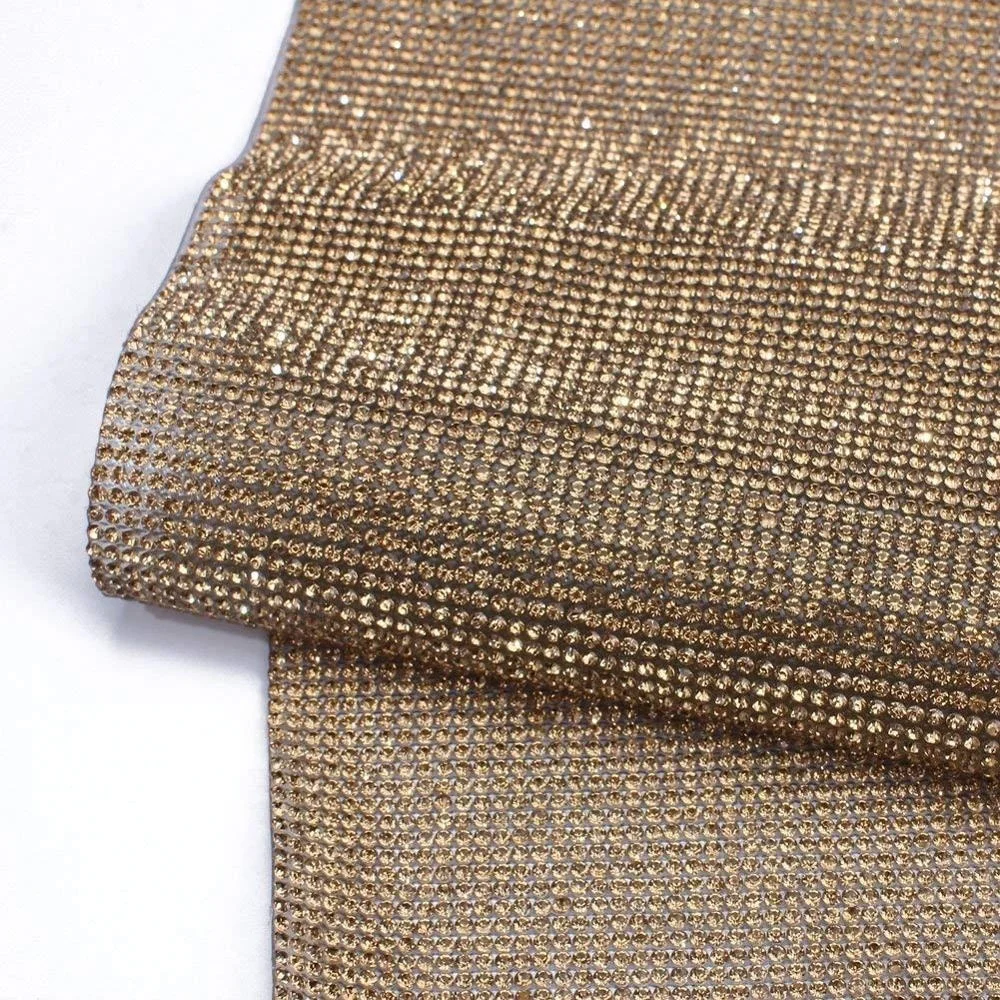 New Products Glass Stones Crystals Rhinestone Net Mesh Trimming For ...