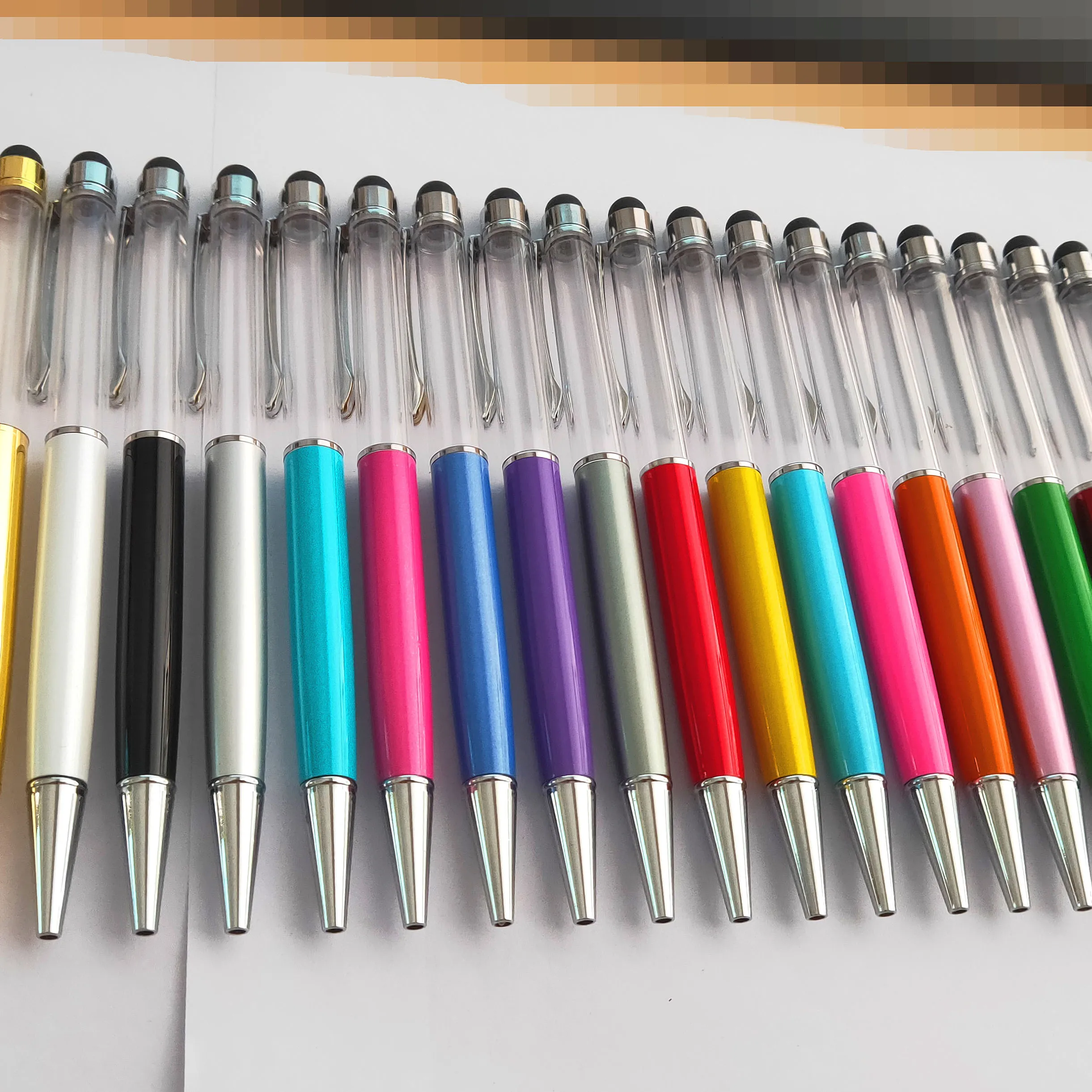 Japan Innovative Gold Foil Oil Liquid Ball Pen DIY Pen