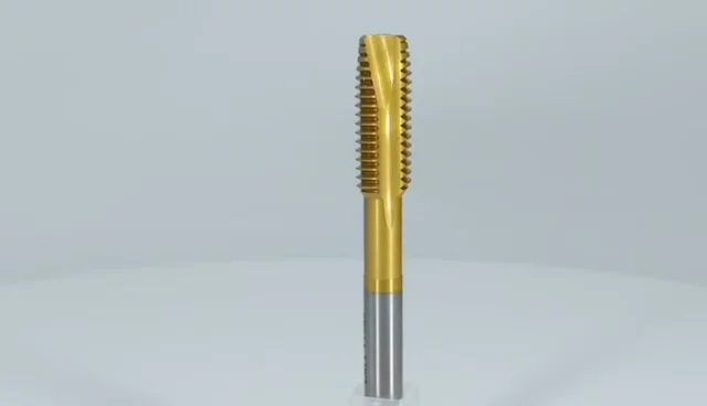 Vikda Hss M35 Spiral Point Taps/gun-nose Taps With Tin Coating - Buy ...