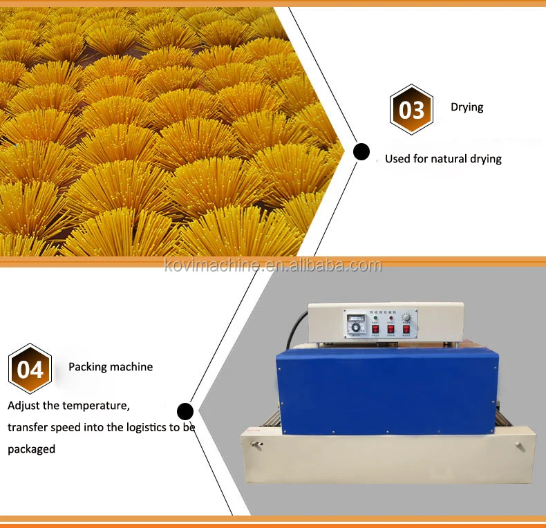 Automatic Bamboo Stick Incense Making Machine - 200-300pcs/min