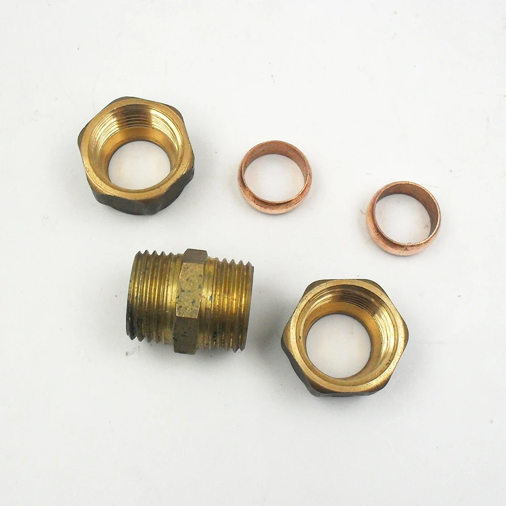 Conex Compression Fittings - Durable Brass Plumbing Solutions