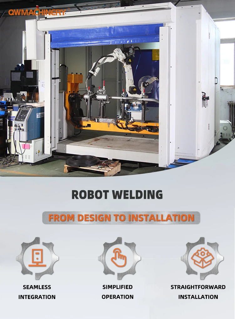 Automated Robotic Welding/soldering System For Steel Welding ...