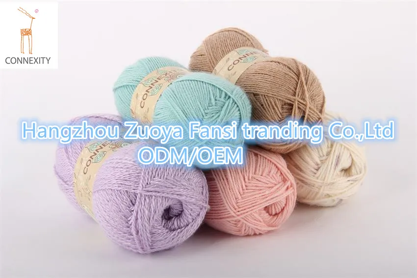 Acrylic Nylon Blended Soft Wool Thread Yarn - Buy Acrylic Polyamide ...
