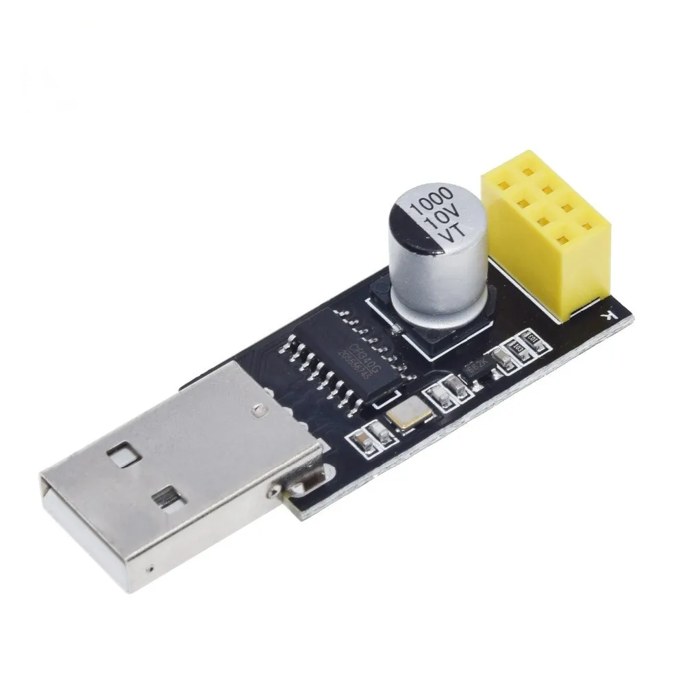 Esp01 Programmer Adapter Uart Gpio0 Esp-01 Adaptater Esp8266 Ch340g Usb ...