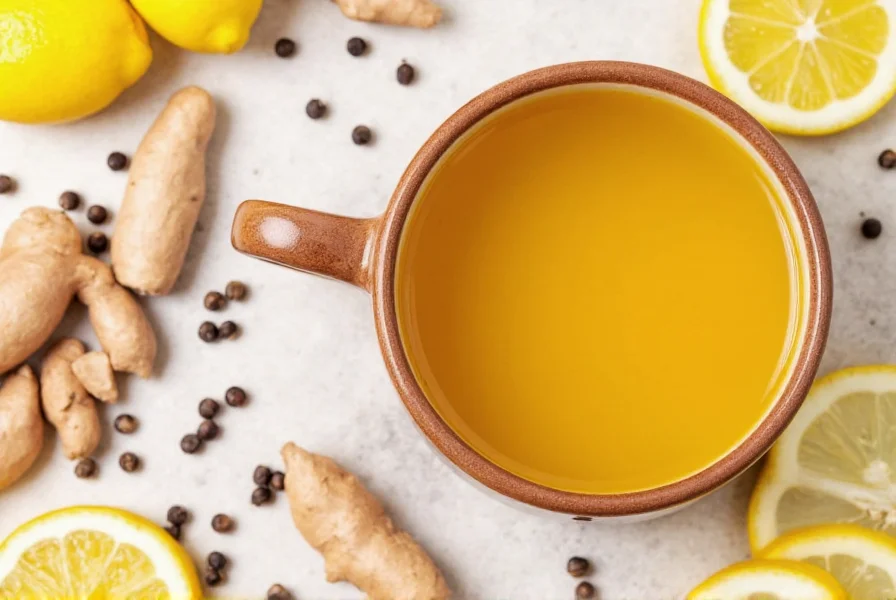 Lemon Ginger Turmeric Tea: Science-Backed Benefits & Protocol