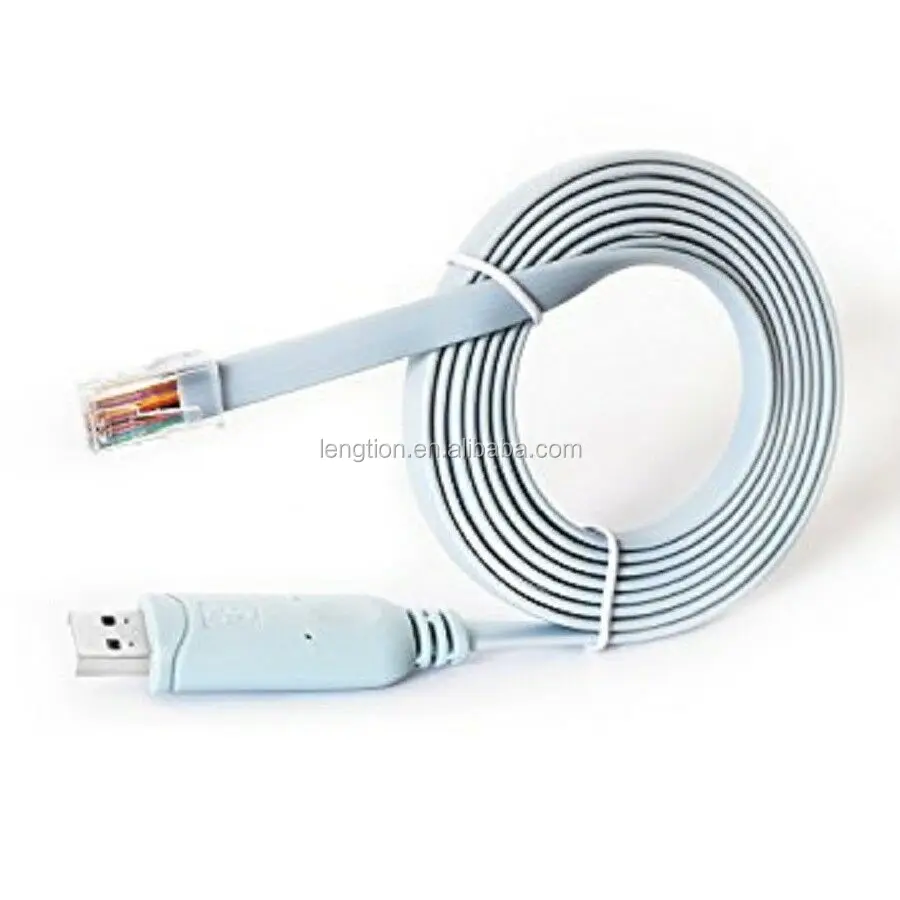 Extensión USB RJ45 Cisco Cable de consola USB FTDI USB FT232R chip ...