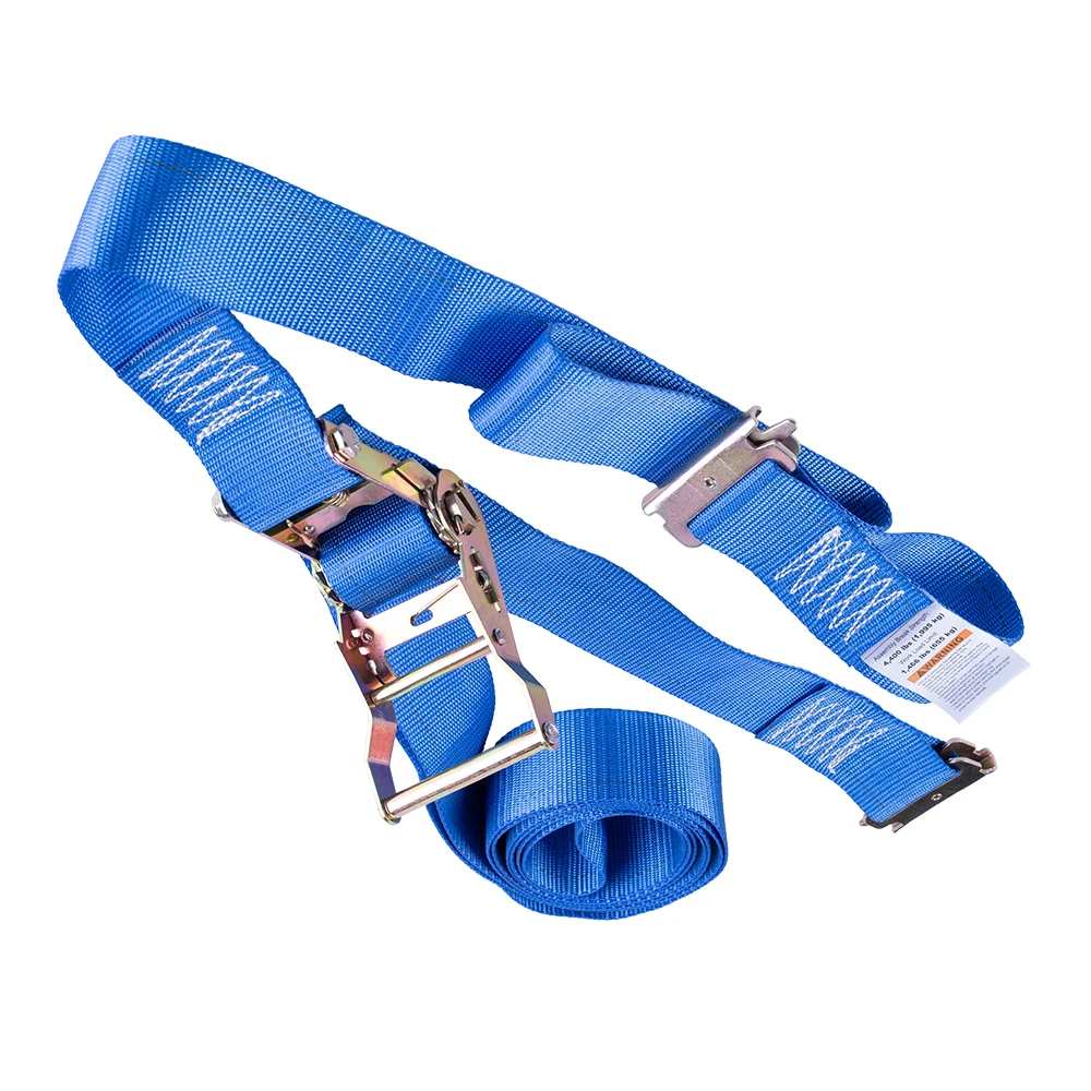 2 Inch Cargo Straps - Heavy Duty E Track Logistics Straps
