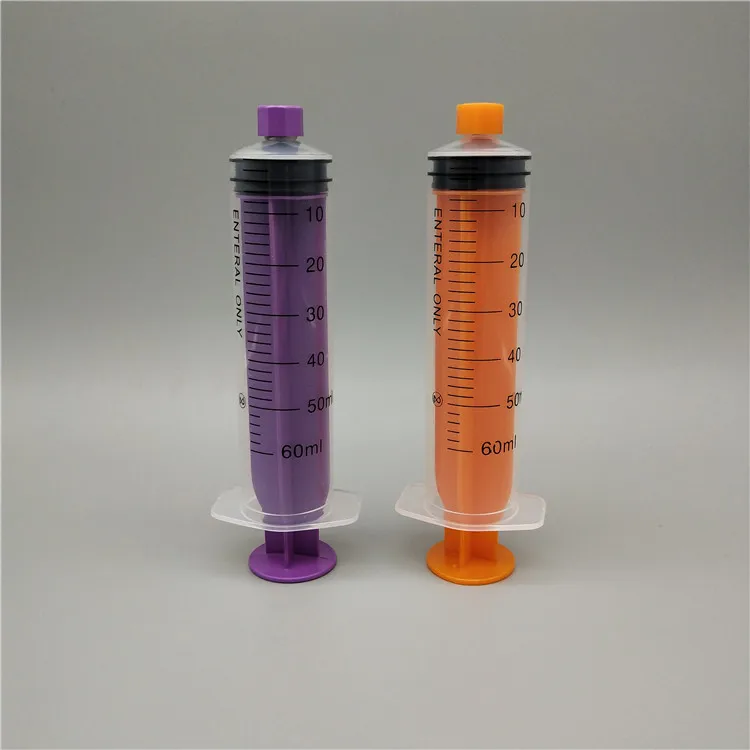 Disposable Colorful Enteral Feeding Syringe With Iso/ce Enfit Syringes ...