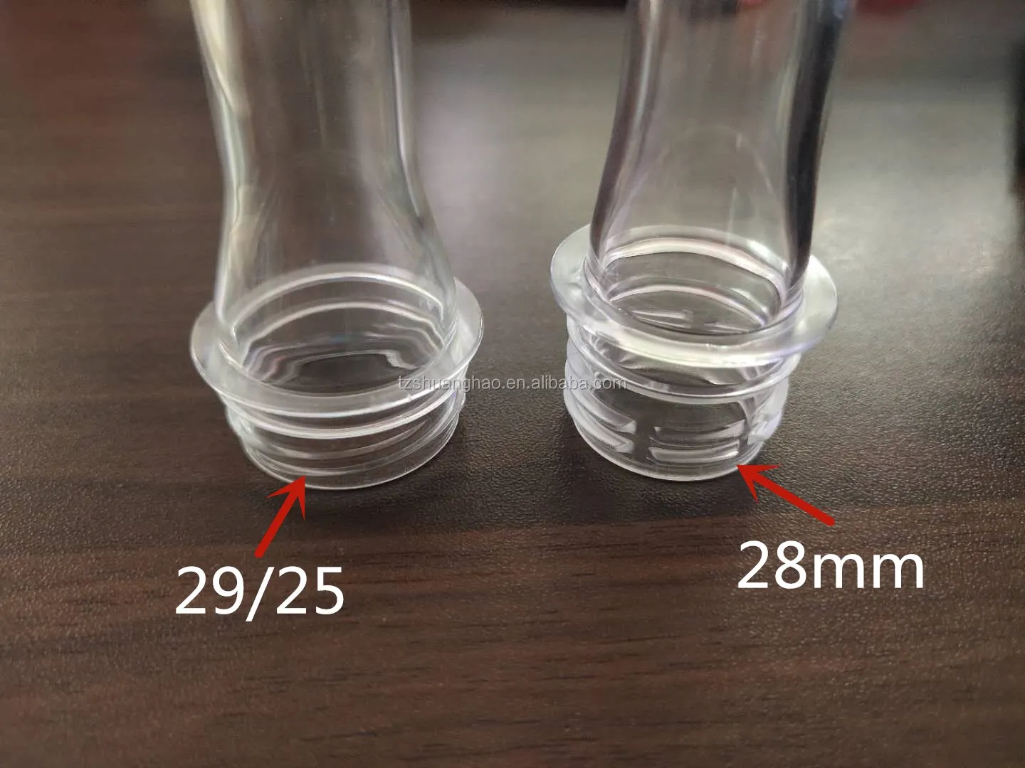 29/25mm PET Preform - 10g for 200ml to 350ml Bottle Blowing