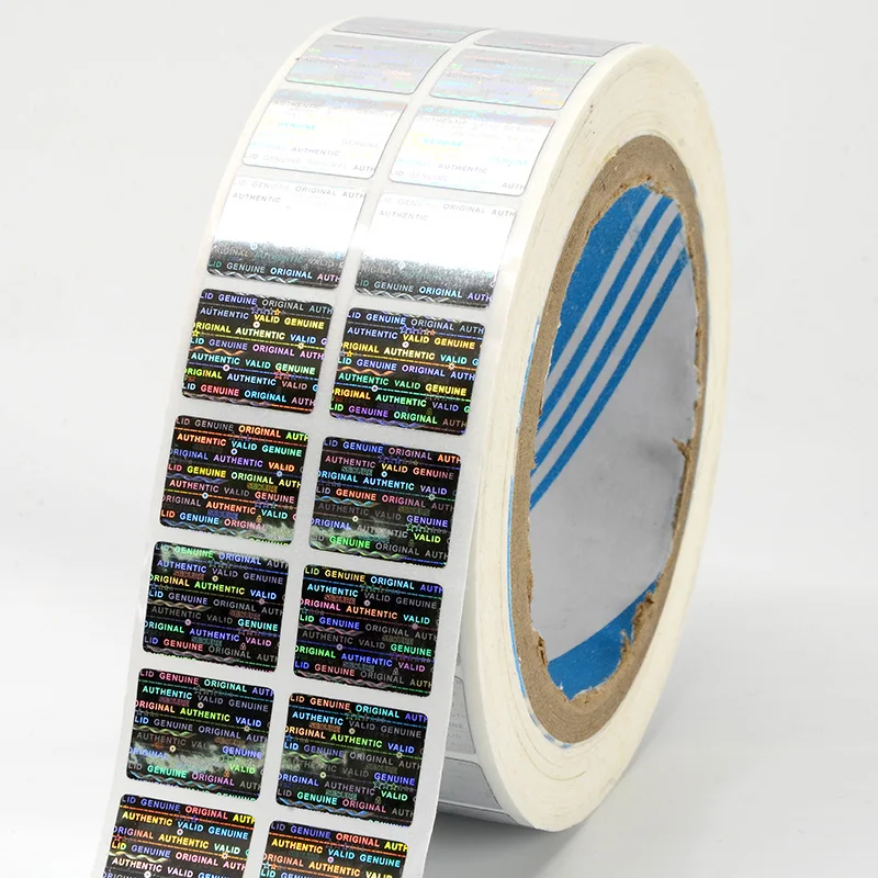 Custom QR Code Hologram Label - Anti-Counterfeit Stickers