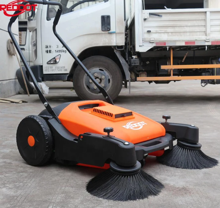 Mesin Penyapu Jalan Manual Mini Penyapu Lantai Pompa Penyapu Lantai ...