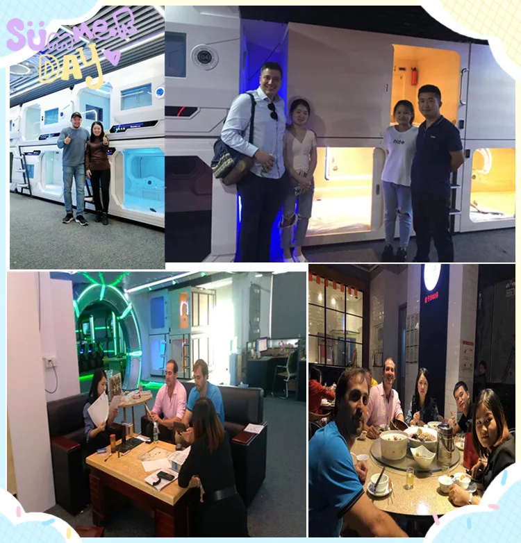 Japan Pod Space Capsule Hostel Beds - Modern & Secure