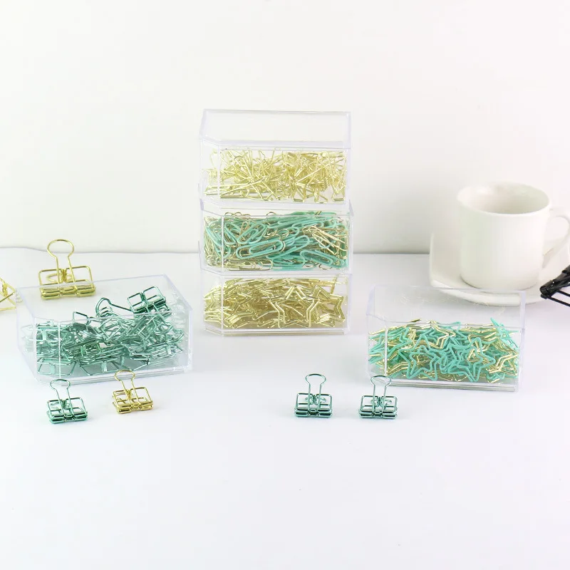 Gold Star Shape Paper Clip Custom/ Wholesales Office & School Paperclip ...