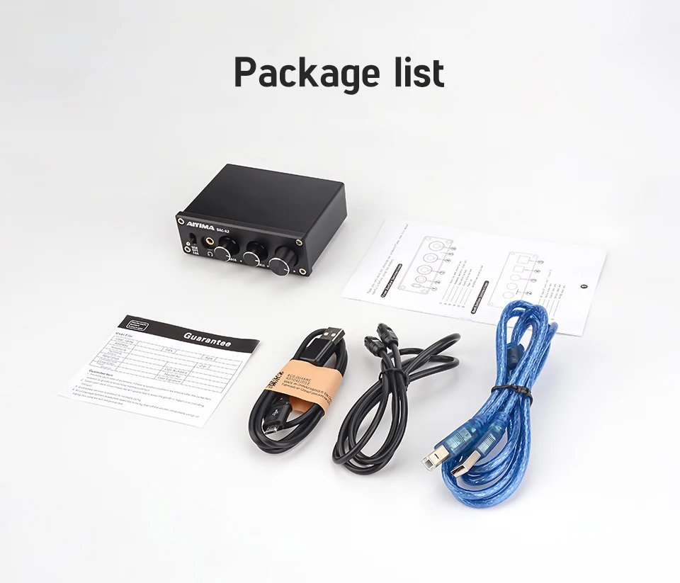 AIYIMA DAC-A2 2.0CH USB DAC Converter and Amplifier - Portable Digital ...