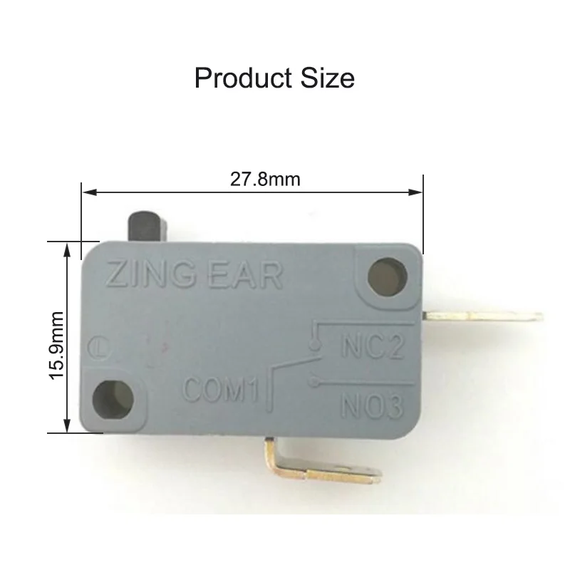 Zingear G5 Series High Current Micro Switch For Game Player 16a 250v ...