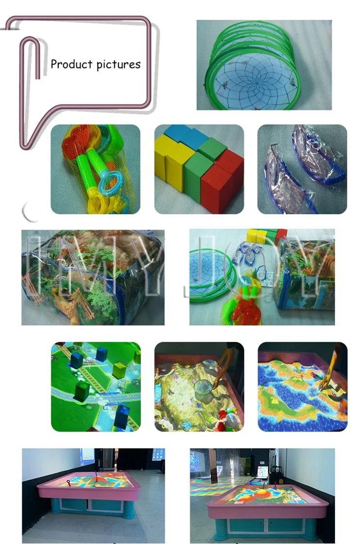 Magic Interactive Kids Game - 3D Projection Sand Table