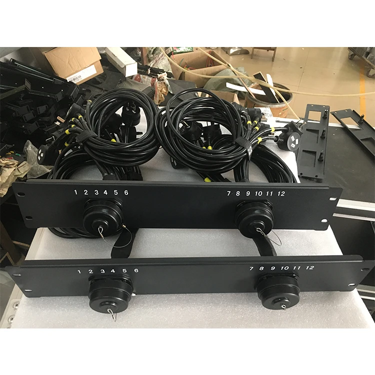 19 Core Socapex to AU Piggyback Plugs - Power Distribution