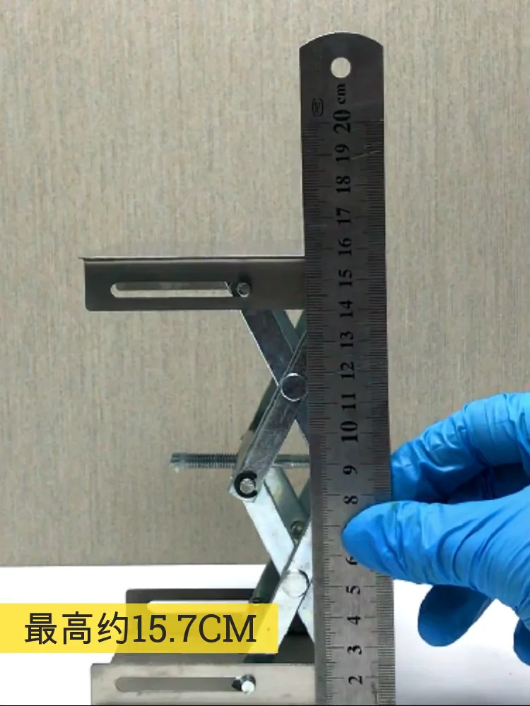 Laboratory Lifting Platform Steel Scissor Stand Rack Adjustable Lab ...